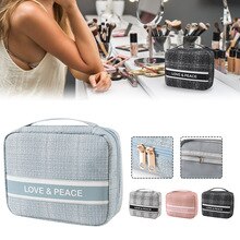 Draagbare Make-Up Tas Reizen Make Polyester Ritssl... – Grandado