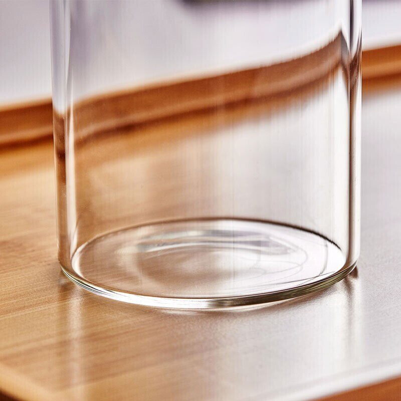 330/400ml Heat-resistant Square Glass Cup Water Mi... – Grandado