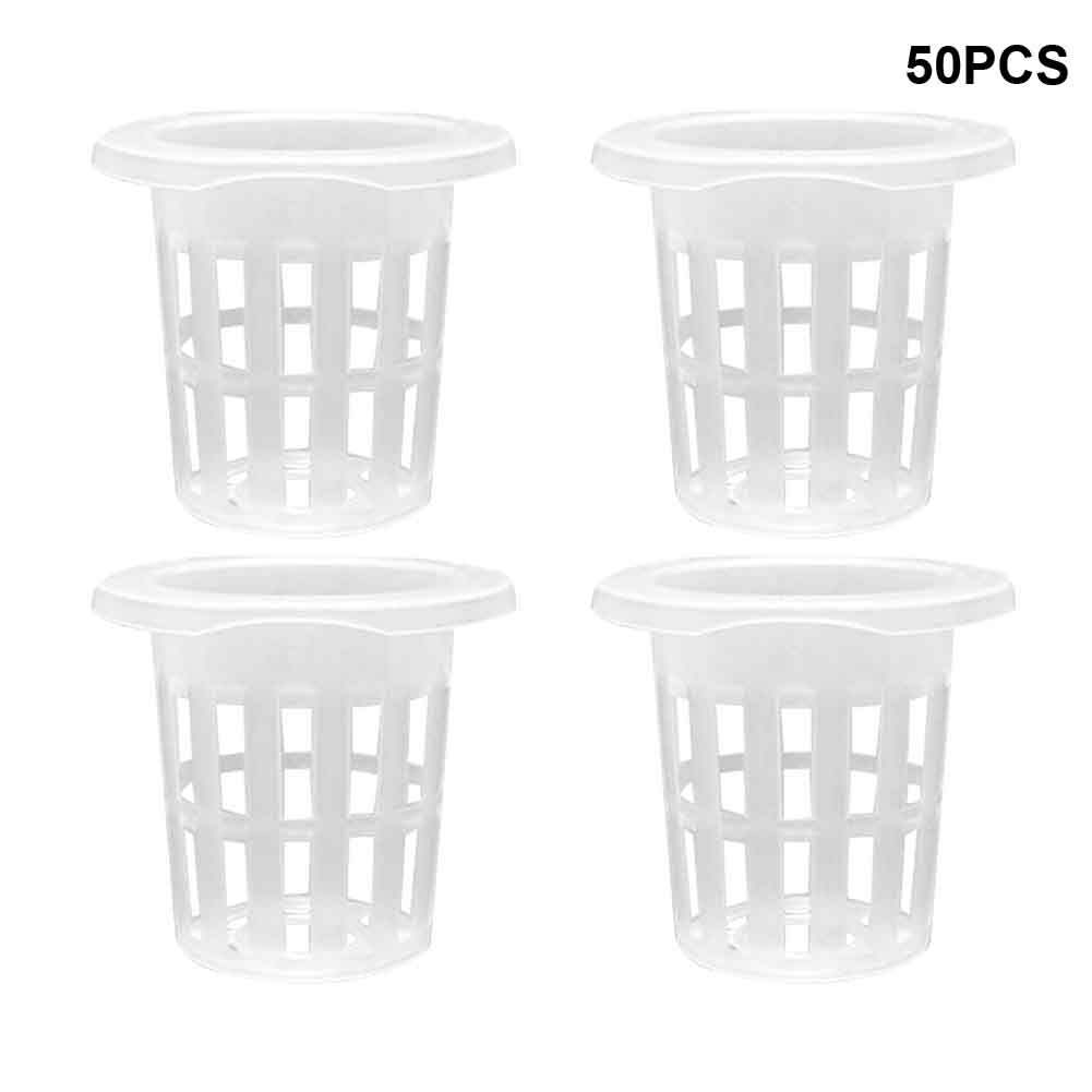 50 st hydroponisk kopp slitsad hem soilless odling... – Grandado