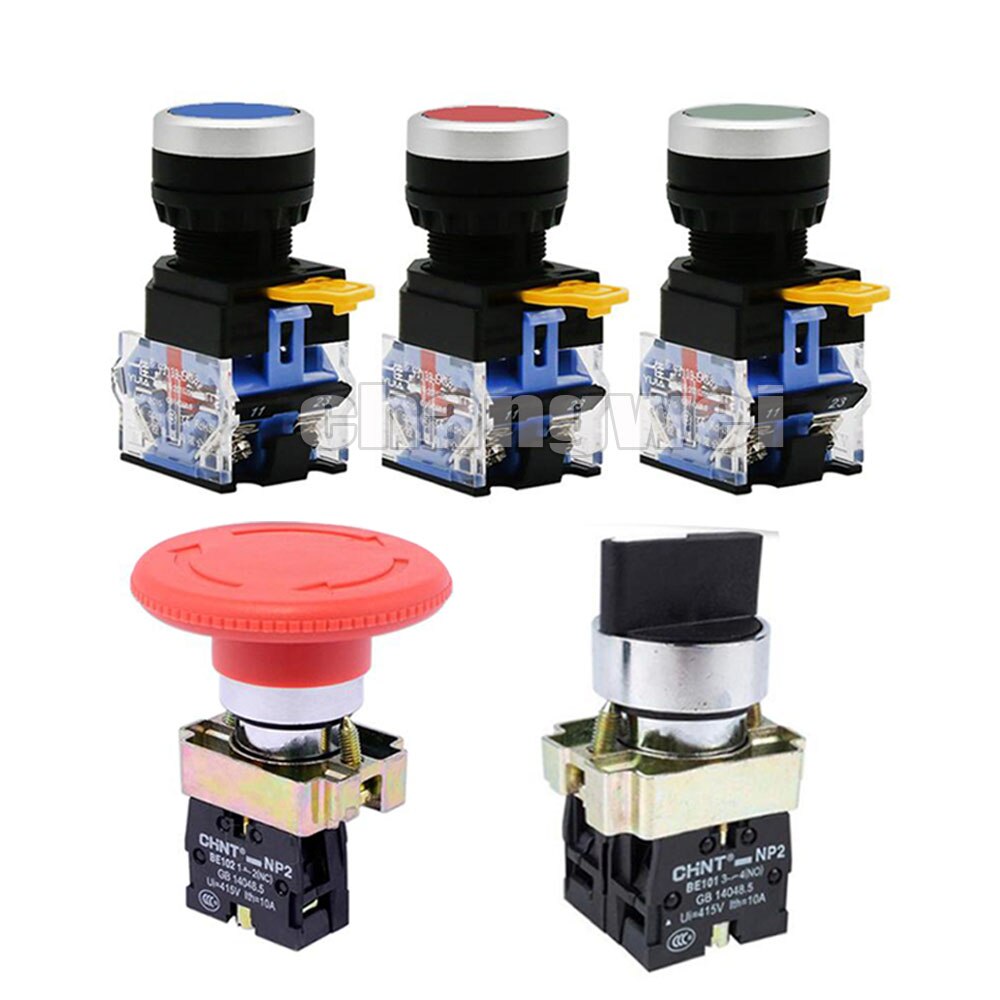 Cnc Knop Set Nood/Schakelaar/Pauze/Reset/Start Kno... – Grandado