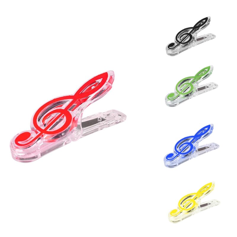 Plastic Musical Note Letter Paper Clip Piano Music... – Grandado