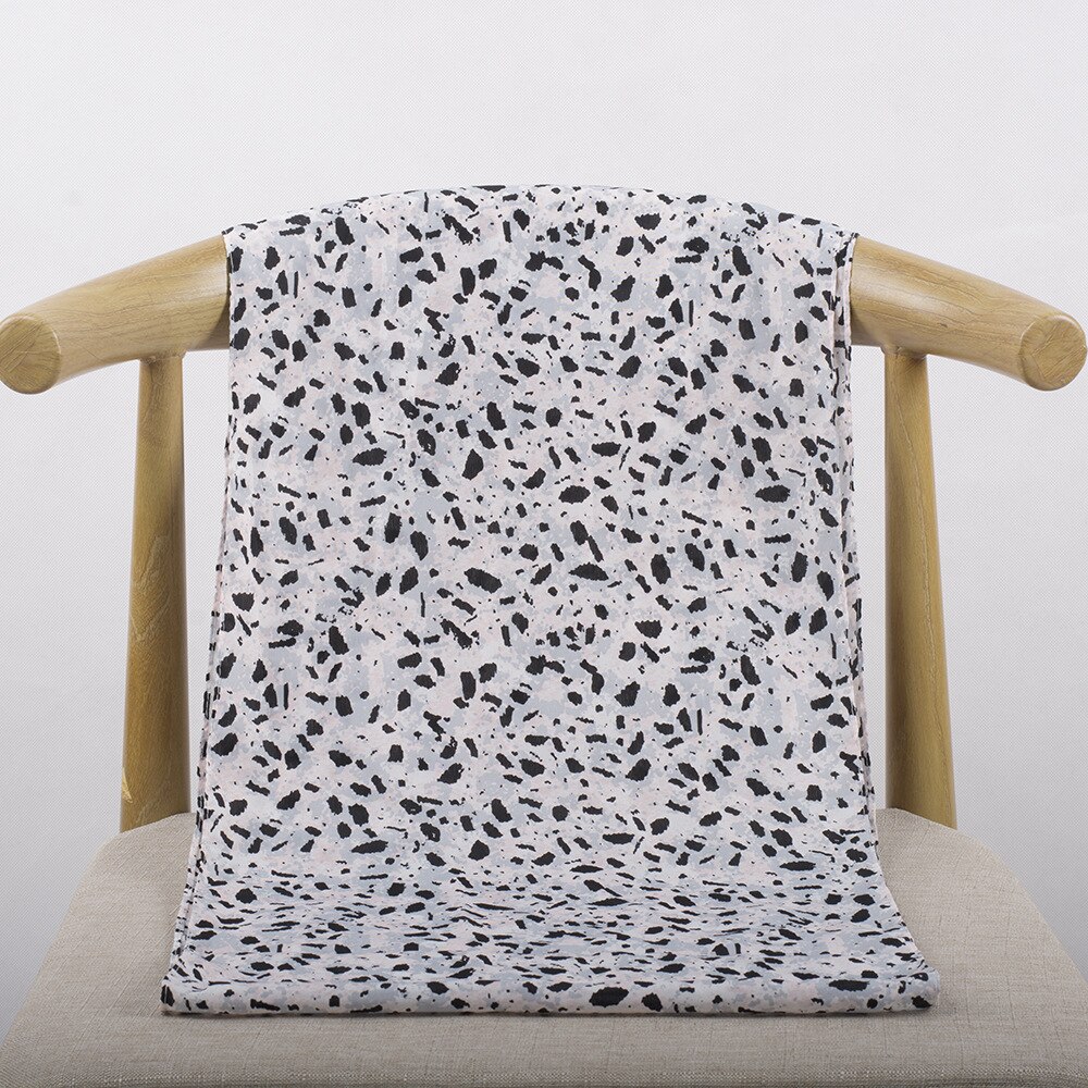 Women black white Dot Ring Scarf Infinity Loop Nec... – Grandado