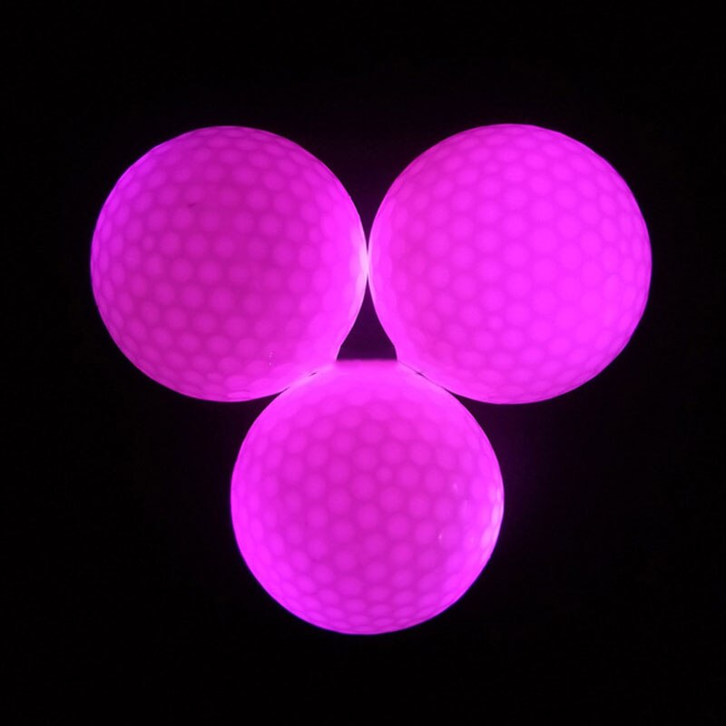1Pc Glowing Golf Ball Night Light up LED Golf Ball... – Grandado