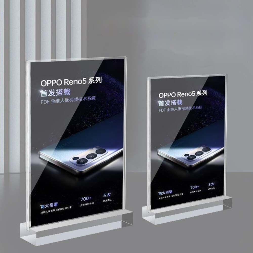 A5 Acryl Teken Houder Pop Display Stand Desktop Re... – Vicedeal