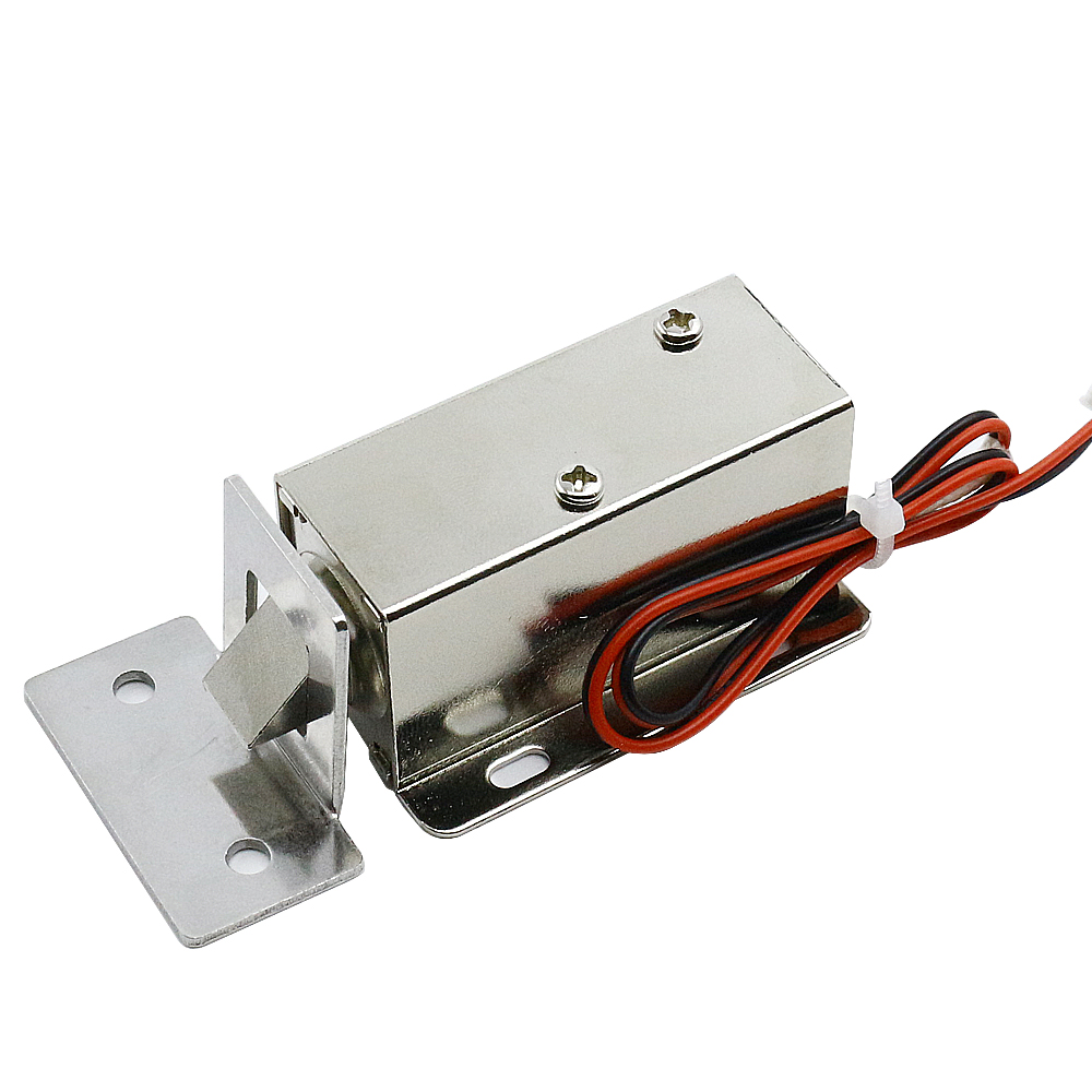 Small electromagnetic bolt lock DC12V24V electroma... – Grandado