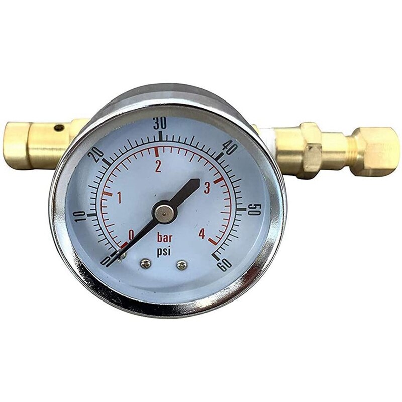 Ball Lock Adjustable Pressure Valve with Gauge 0-6... – Vicedeal