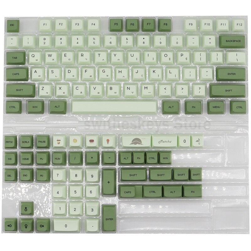 Matcha Sublimation PBT Keycaps Similar XDA Profil... – Vicedeal