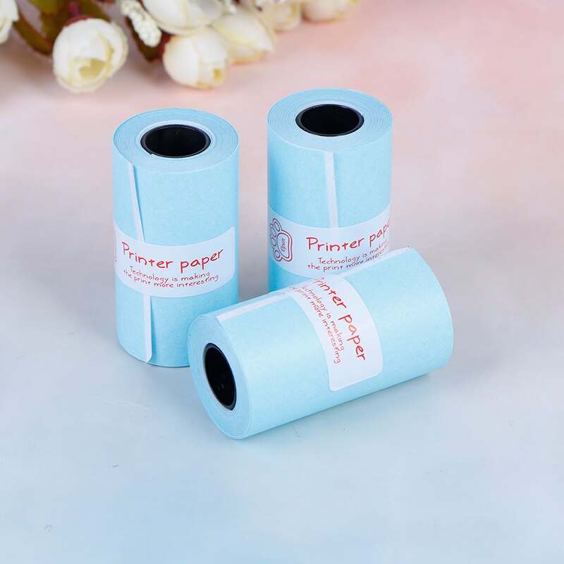 3 Rolls Thermal Printing Roll Paper Stickers 57mm ... – Grandado