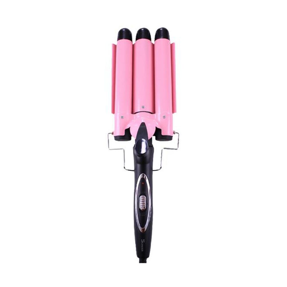 Curling Iron Ceramic Triple Barrel Hair Styler Hai... – Grandado
