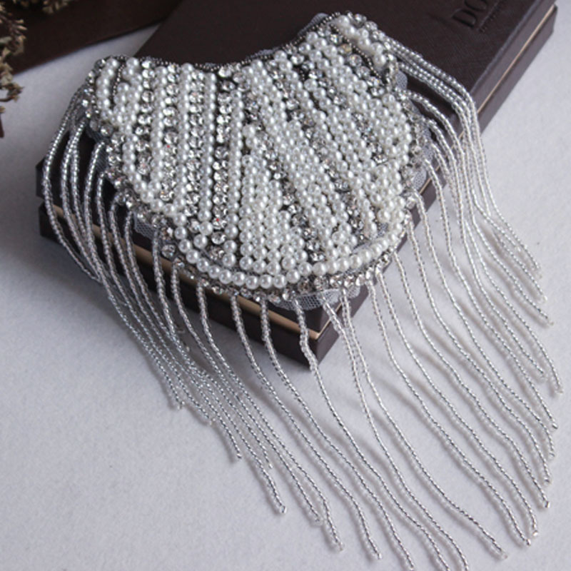 2PCS DIY Clothing Shoulder Brooch Epaulet Bag Bead... – Grandado