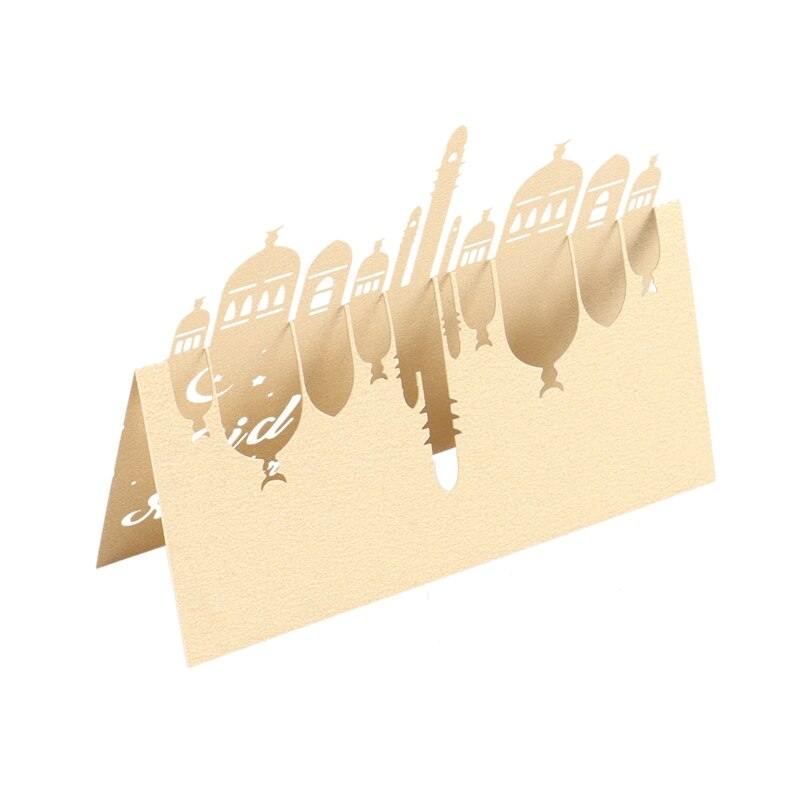 100PCS Eid Mubarak Eid Three-Dimensional Beautiful... – Grandado