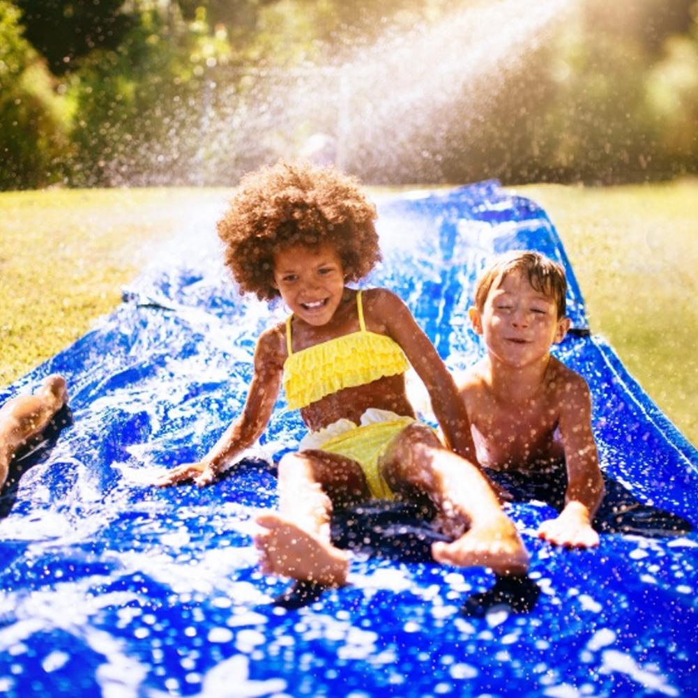 4.8/8m Surf Water Slide Fun Lawn Water Slides Pool... – Grandado