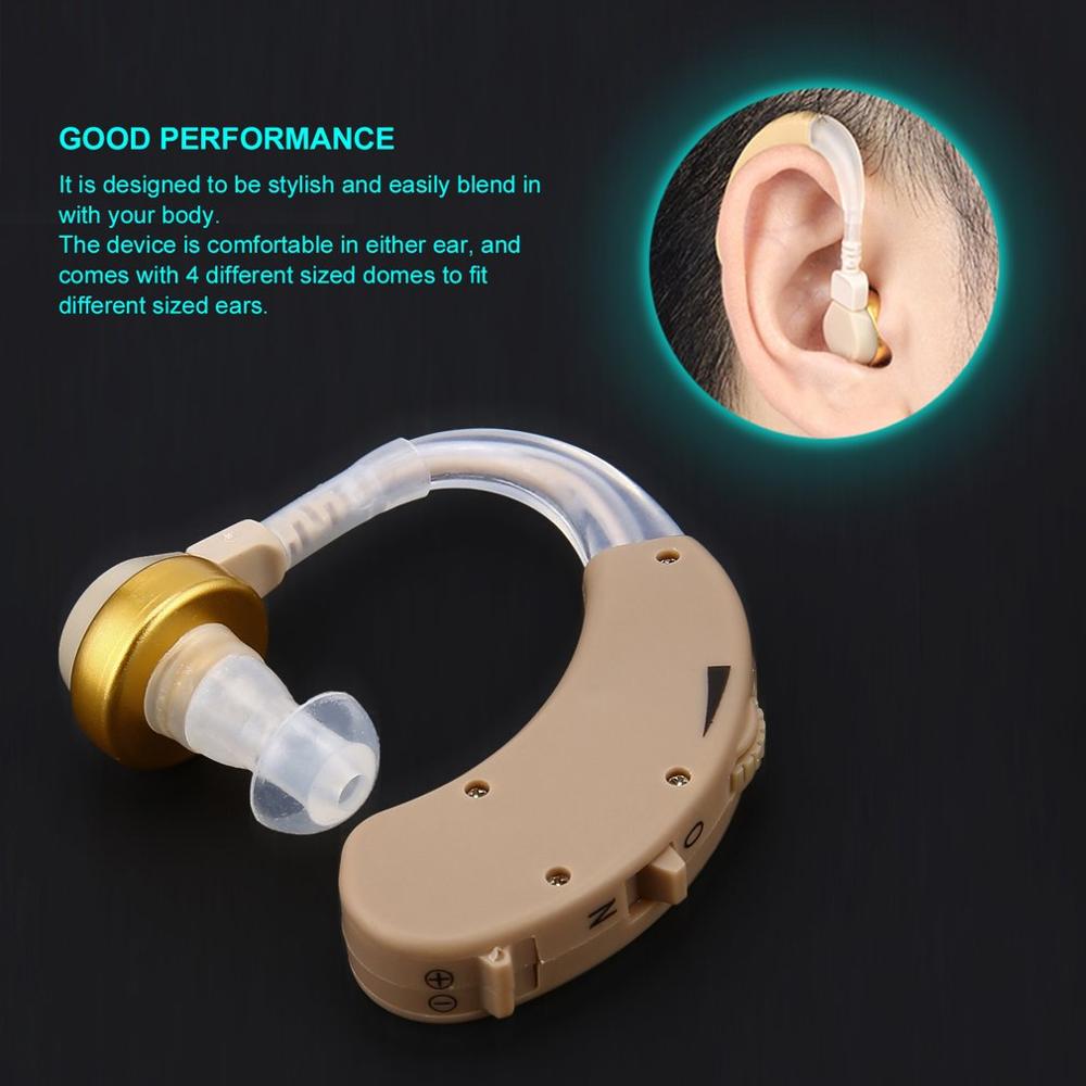 Ear Hearing Aid Kit Adjustable Behind Ear Sound Am... – Vicedeal