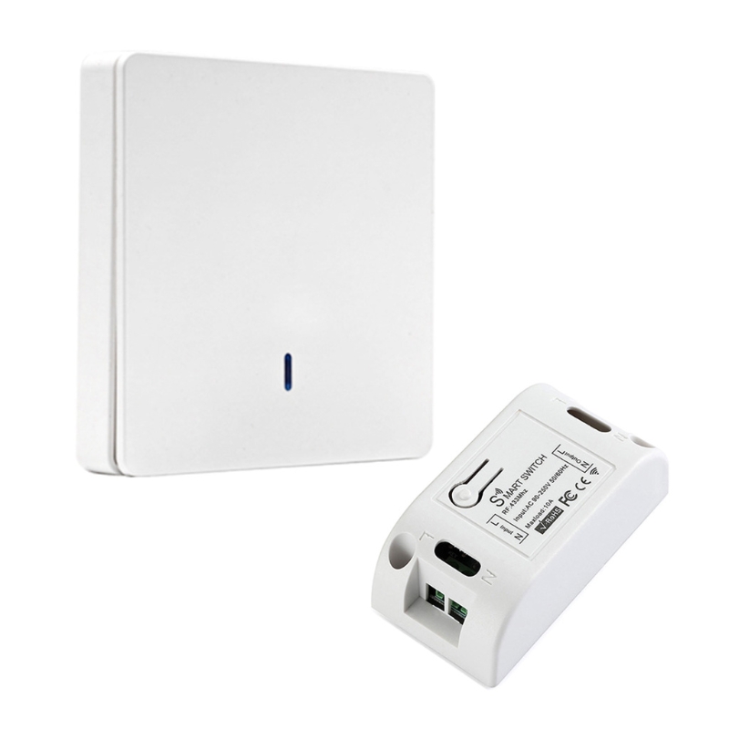 Kit de interruptor y receptor de luz inalámbrico, ... – Grandado