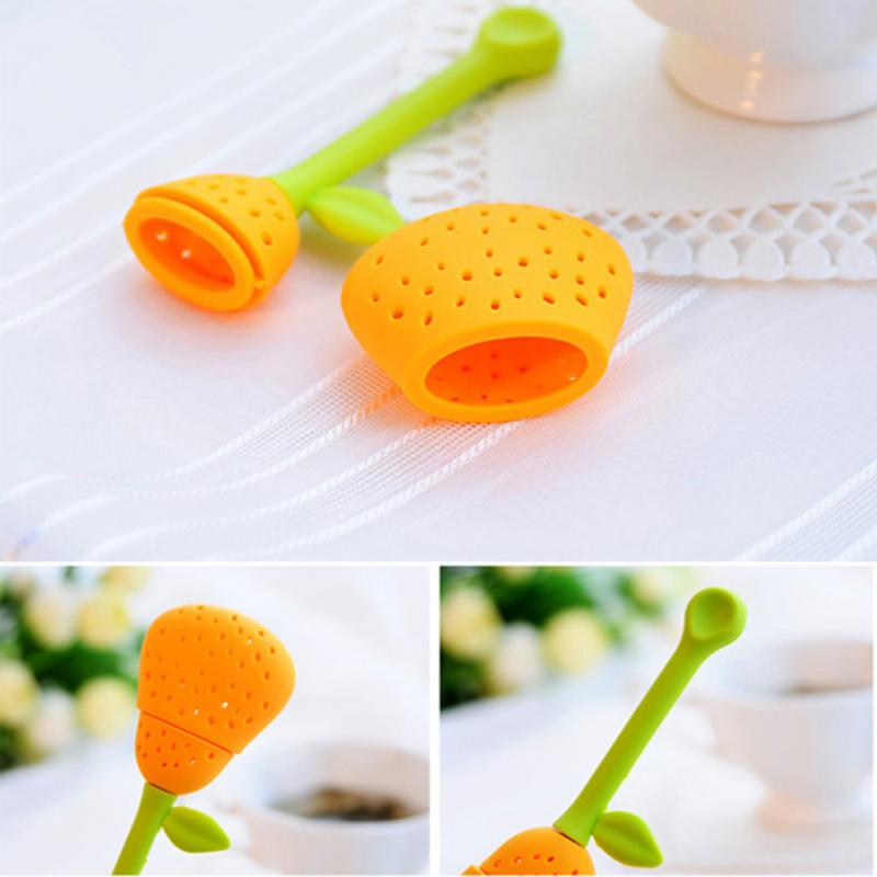 Pear Shape Tea Leaf Strainer Spice Herbal Infuser ... – Grandado