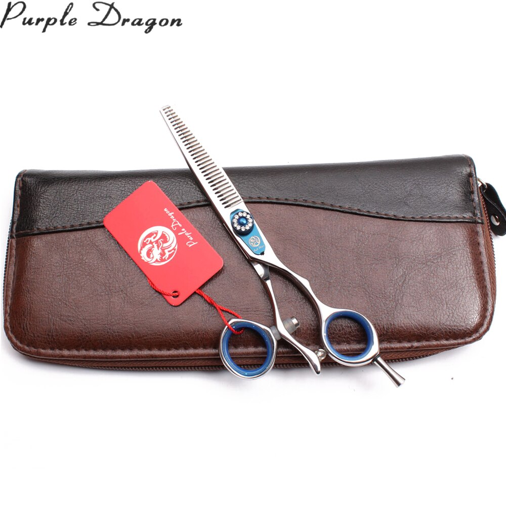 Friseur Schere Z9019 6 "Lila Drachen 440C Ausdünnu... – Vicedeal