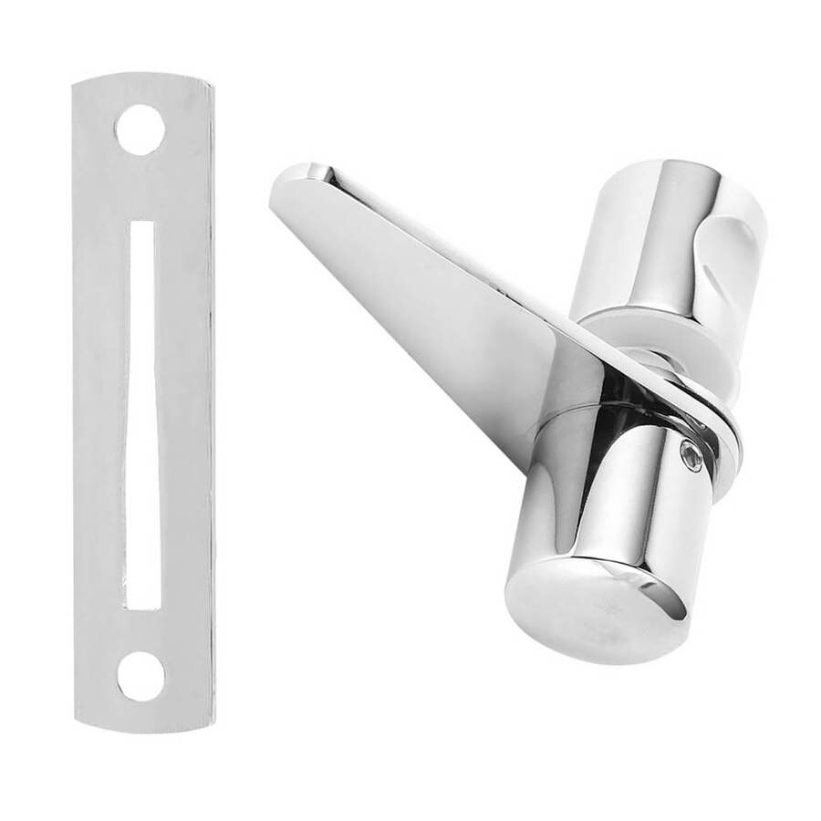 Bathroom Stainless Steel Glass Door Lock Shower Ro... – Grandado Bathroom Stainless Steel Glass Door Lock Shower Ro... – Grandado