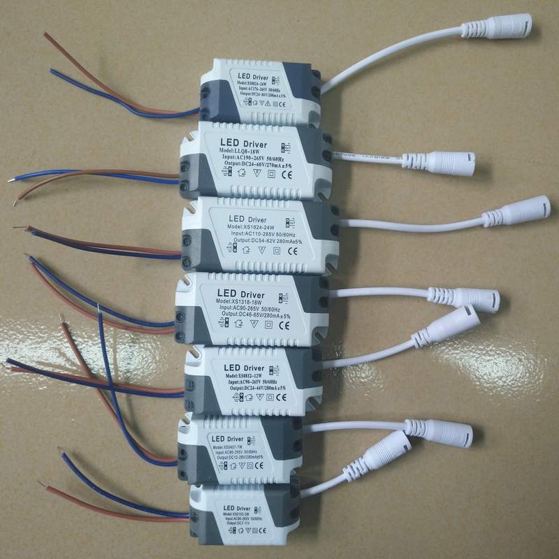 LED Driver DC plug 3W 5W 7W 12W 18-24W 300mA Adapt... – Grandado