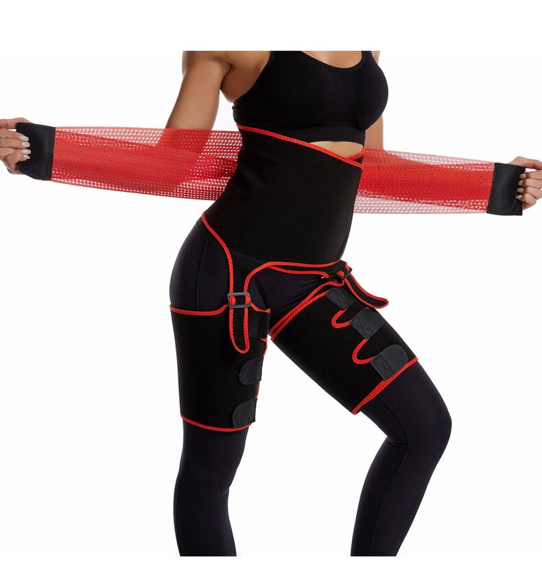 Sweat Waist Sport Girdle Belt Unisex Body Wraps fo... – Grandado