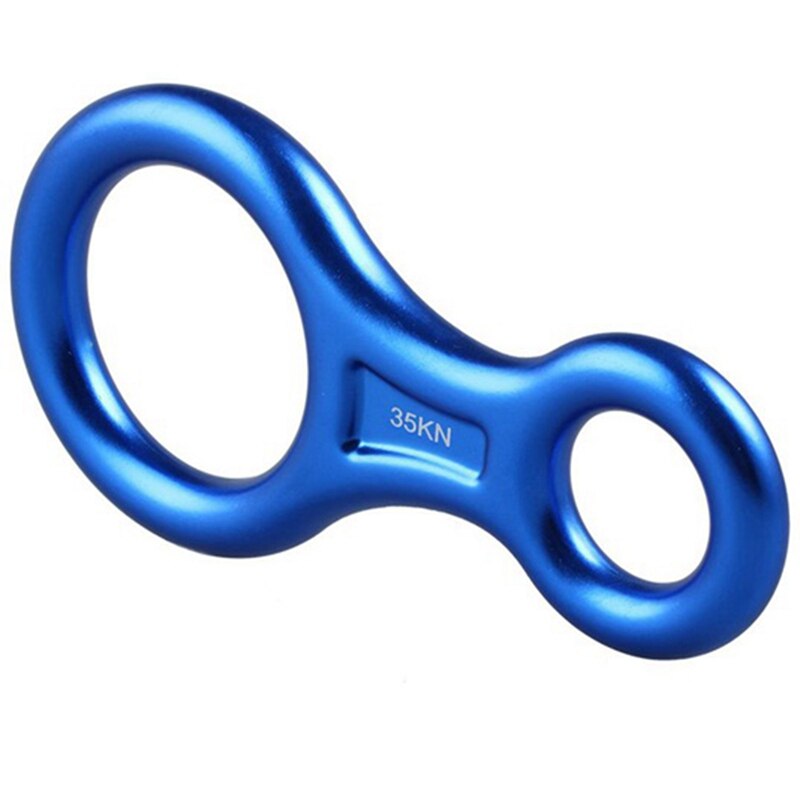 35 KN Climbing Rescue 8 Word Ring Descender Riggin... – Grandado