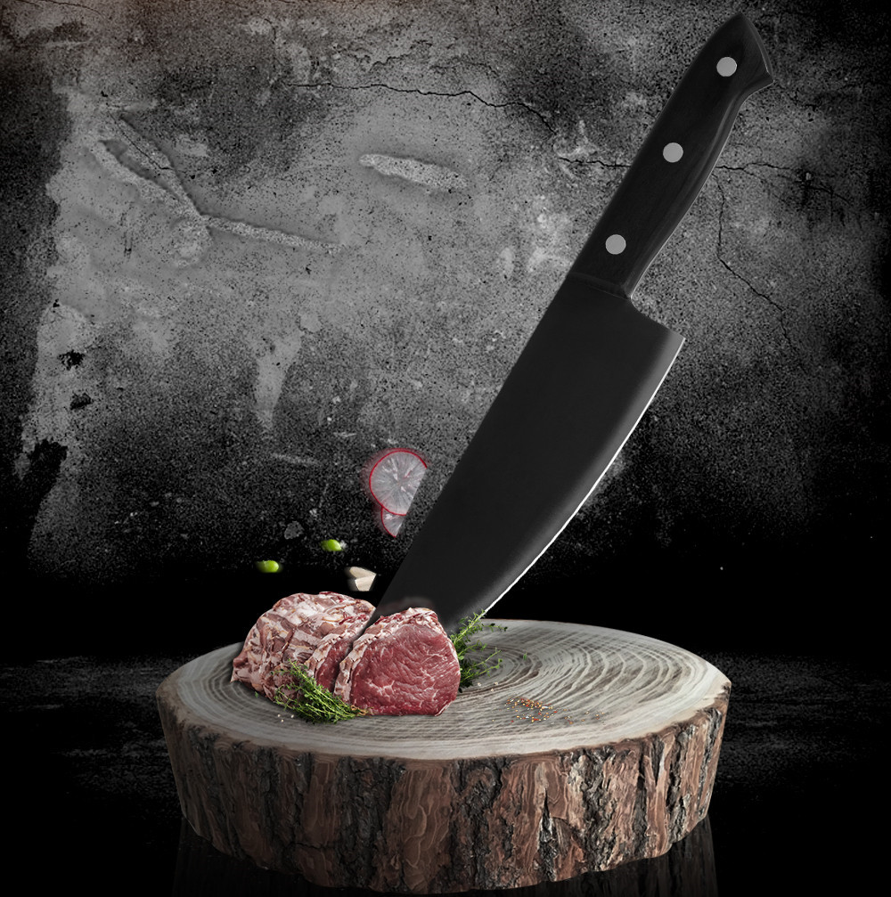 Damask 8'' Inch Slaughter Knife Butcher Ch... – Vicedeal