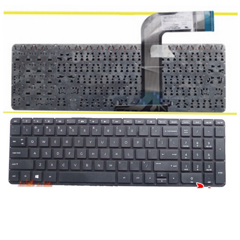 English keyboard FOR HP 762529-001 765806-001 9Z.N... – Grandado