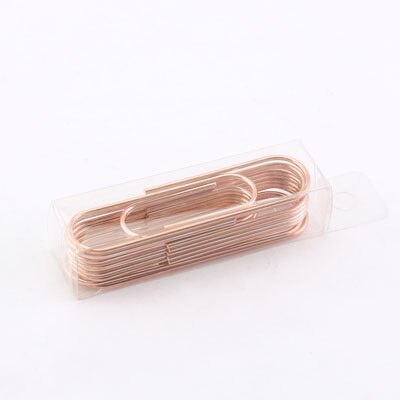10 cm grote paperclip 100 mm grote gouden roségoud... – Vicedeal