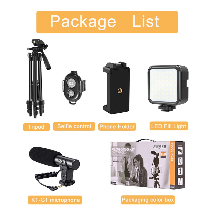 Jumpflash Vlog Shooting Kits Studio Photography Su... – Grandado