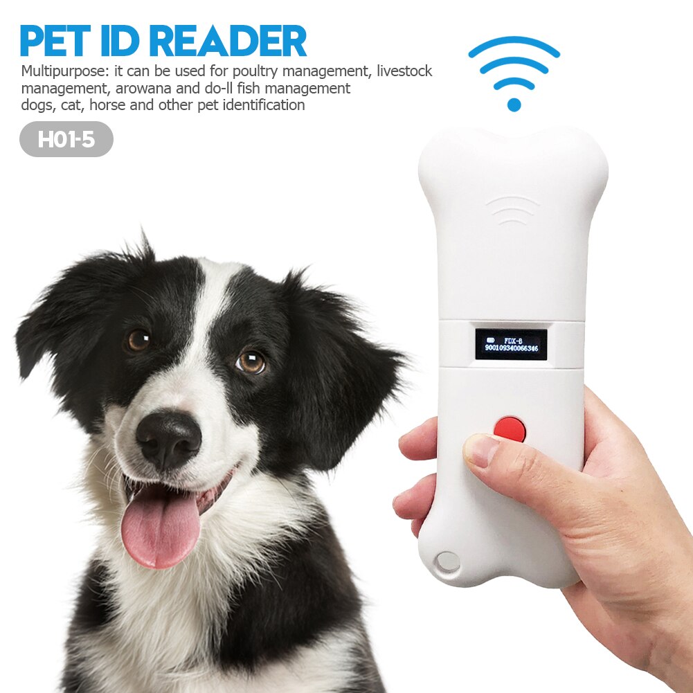 Rechargeable Pet ID Reader Animal ID Reader Chip D... – Vicedeal