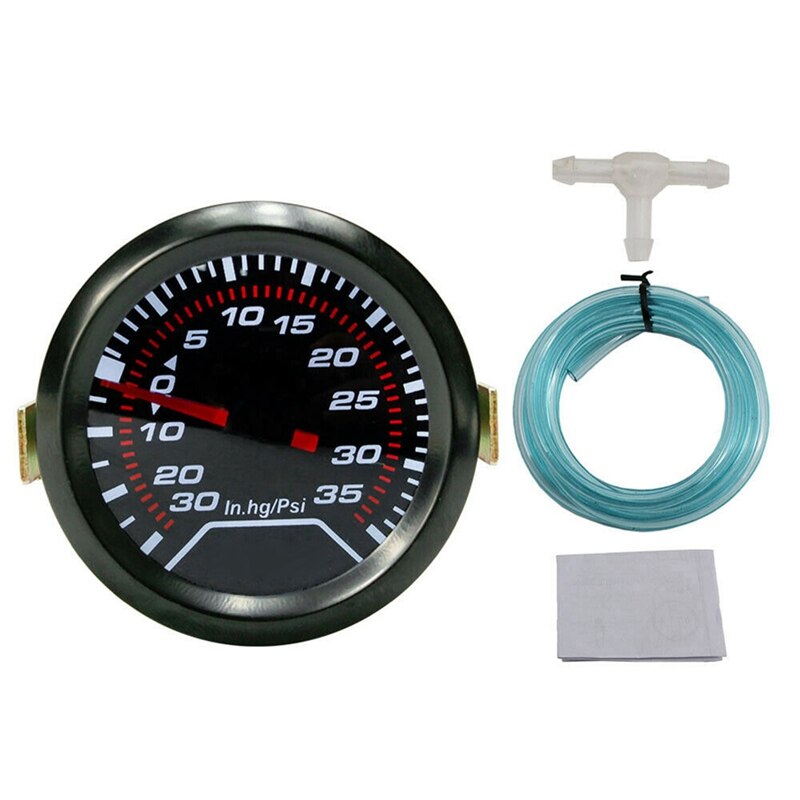 1 Set 52mm 2 Inch LED Turbo Boost Press Pressure V... – Grandado