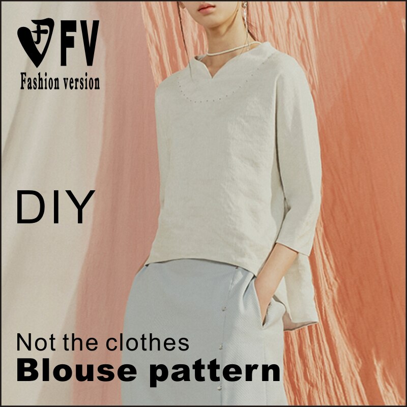 Pattern Making Women's Short Style Small Shirt Pat... – Grandado