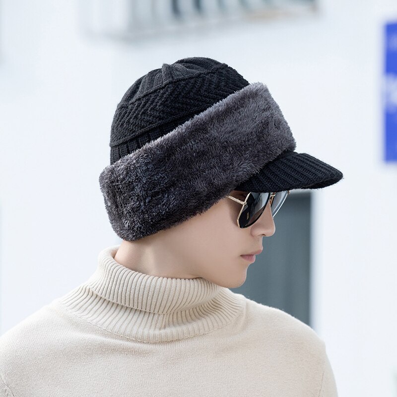 Ymsaid Winter Mode Mutsen Wollen Muts Warme Muts O... – Grandado