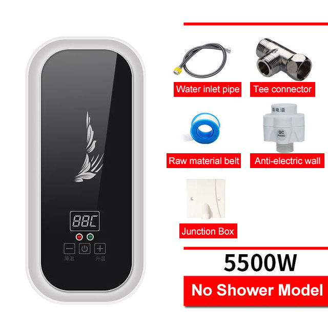 DMWD Wall Mounted Electric Instant Tankless Water ... – Grandado