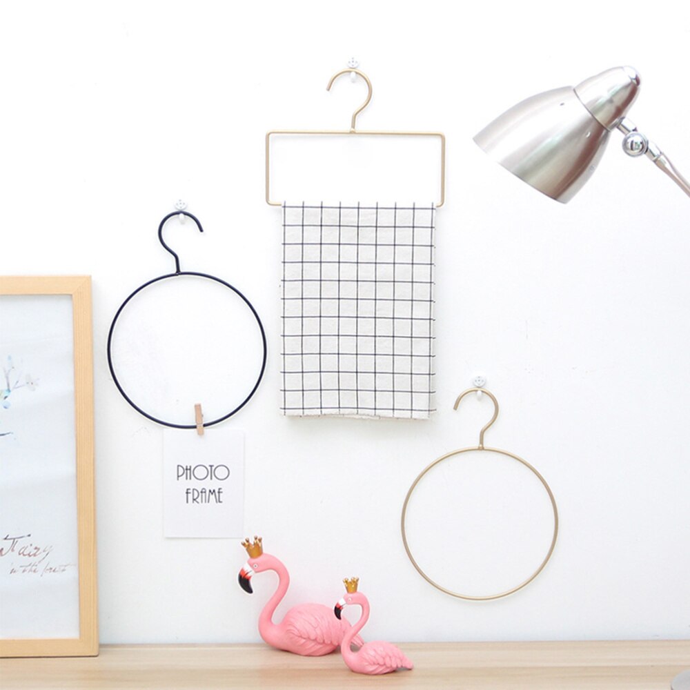 Round Ring Rope Holder Hook Scarves Organizer Scar... – Grandado