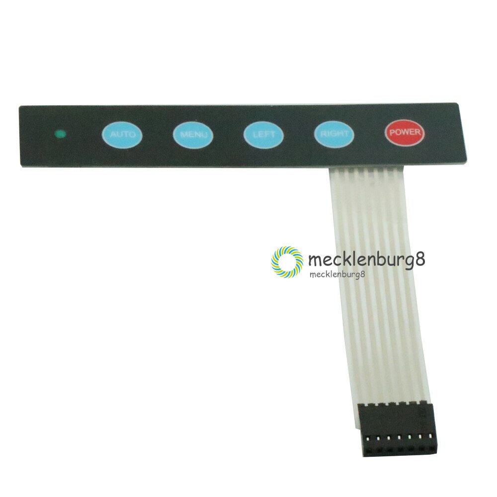 Brand LED 1x5 Matrix Array 5 Key Membrane Switch K... – Grandado