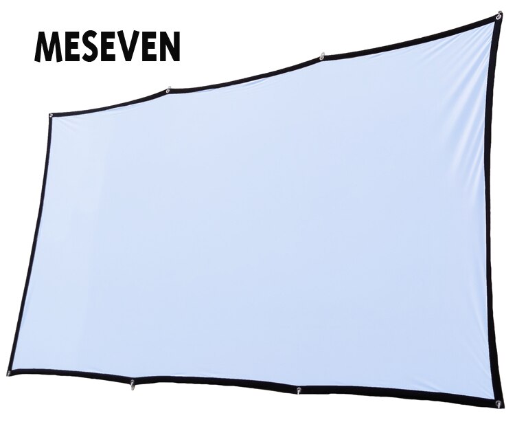 MESEVEN 100 Inches 16:9 Simple Front/Back Projecto... – Grandado