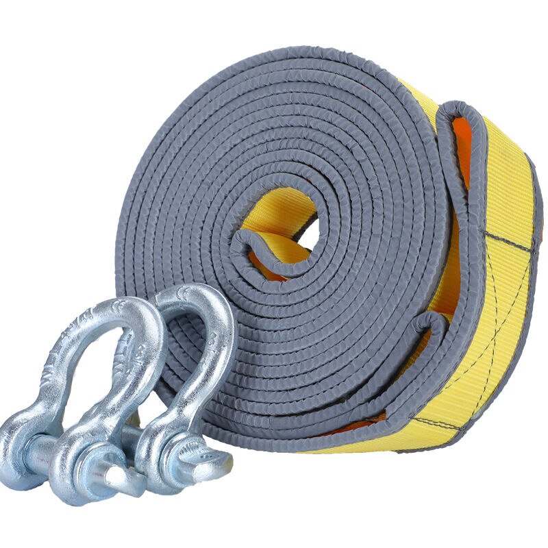 4M Heavy Duty 8 Ton Car Tow Cable Towing Pull Rope... – Grandado