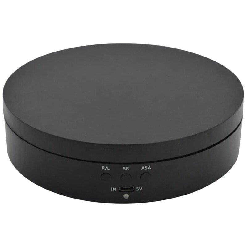 Zwart Oplaadbare Draaitafel Display Stand, 360 Gra... – Vicedeal