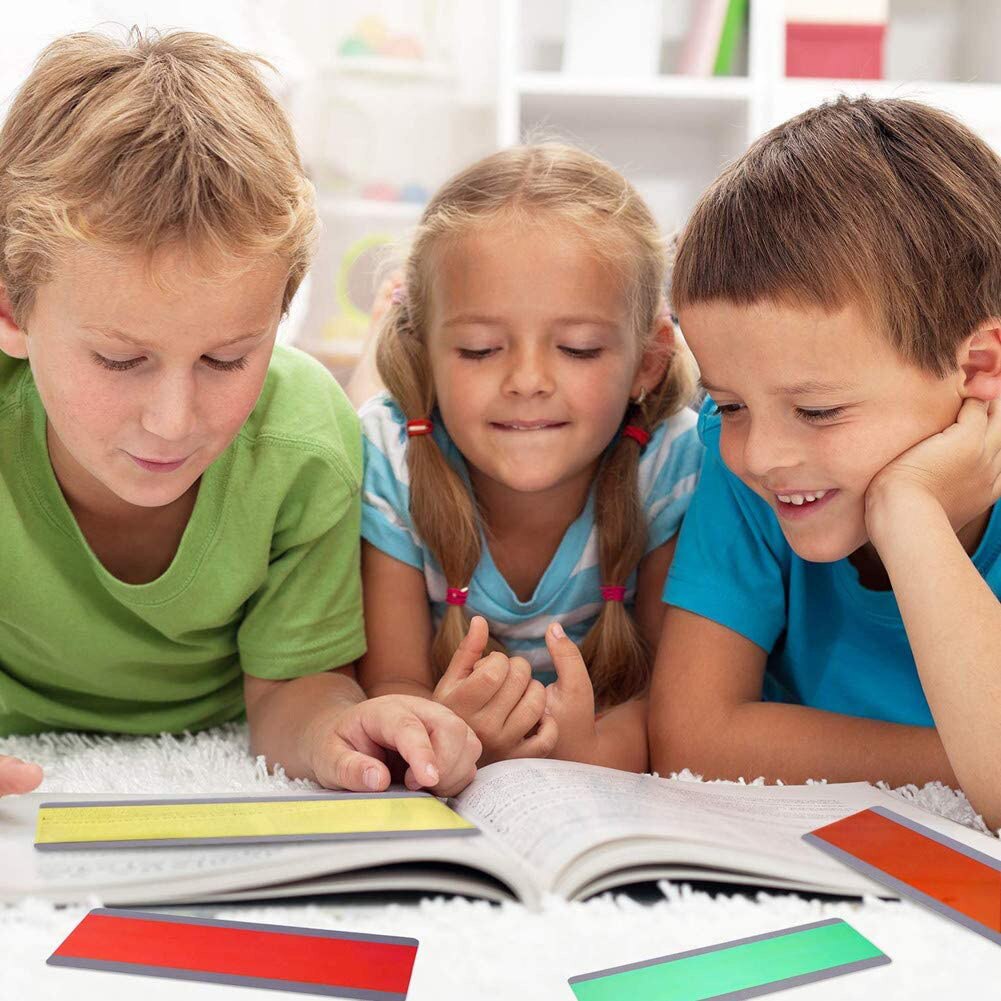 20 Pieces Reading Guide Strips Reading Guide Strip... – Grandado