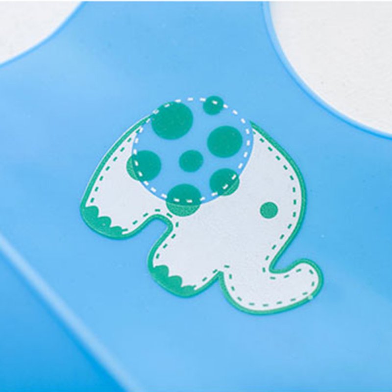 Baby Bibs Cartoon Prints Kids Silicon Bib Child Ad... – Grandado