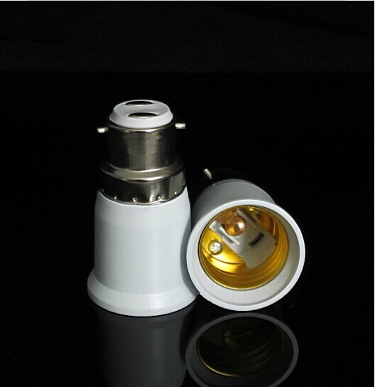 ABS B22 TO E27 Edison screw socket base Adapter Co... – Grandado