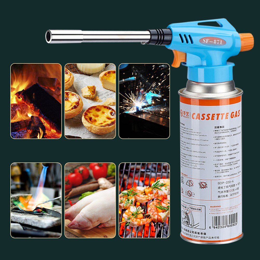 Welding Gas Burner Flame Gas Torch Flame Gun Head ... – Vicedeal
