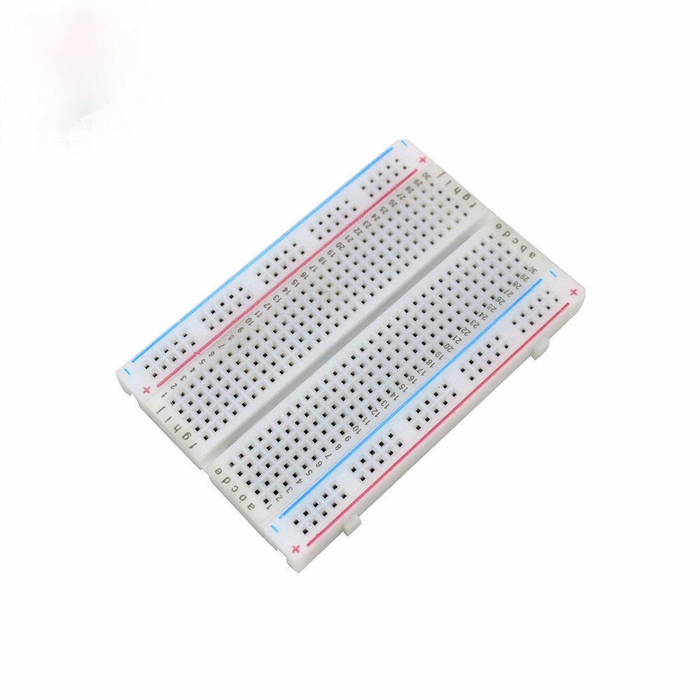 1 Pcs 400 Tie Points Solderless PCB Breadboard Min... – Grandado