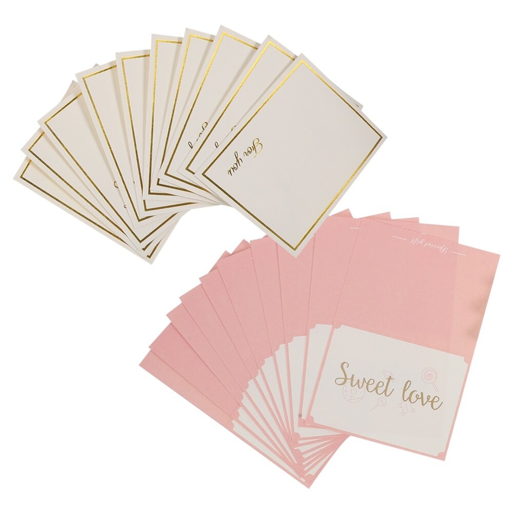 1 Set Christmas Blessing Cards Paper Cards Birthda... – Vicedeal