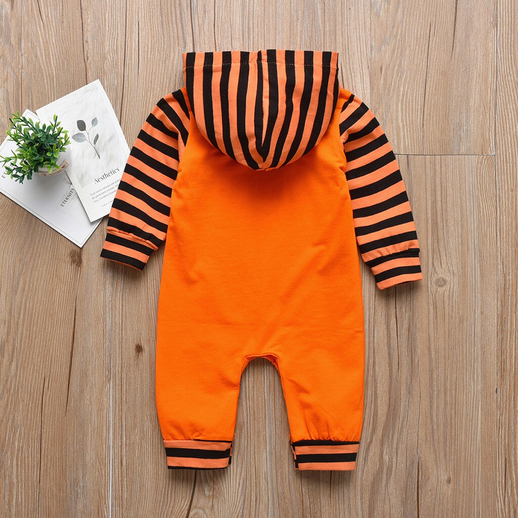 Baby Girls Boys Halloween Pumpkin Clothes Infant R... – Grandado