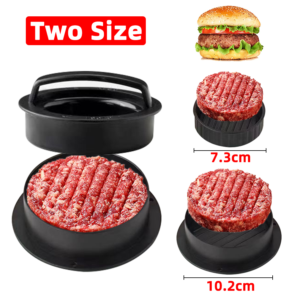 Round Shape Hamburger Press Aluminum Alloy Hamburg... – Grandado