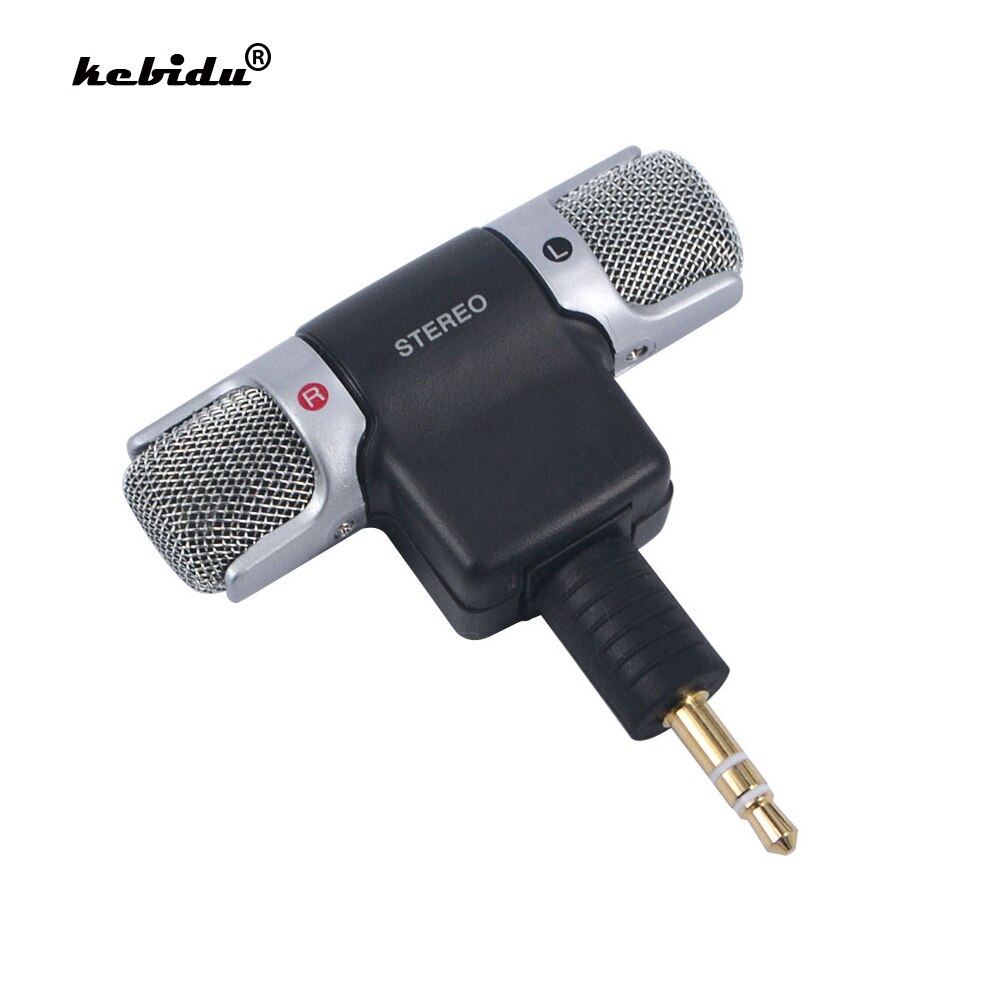 kebidu Mini 3.5mm Microphone Stereo Mic For Record... – Grandado