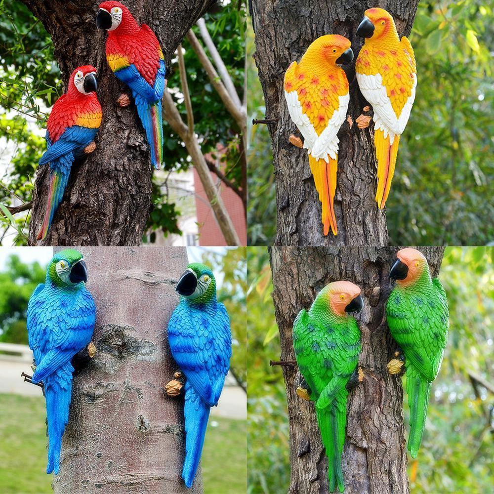 Handgemaakte Simulatie Papegaai Feather Gazon Beel... – Grandado