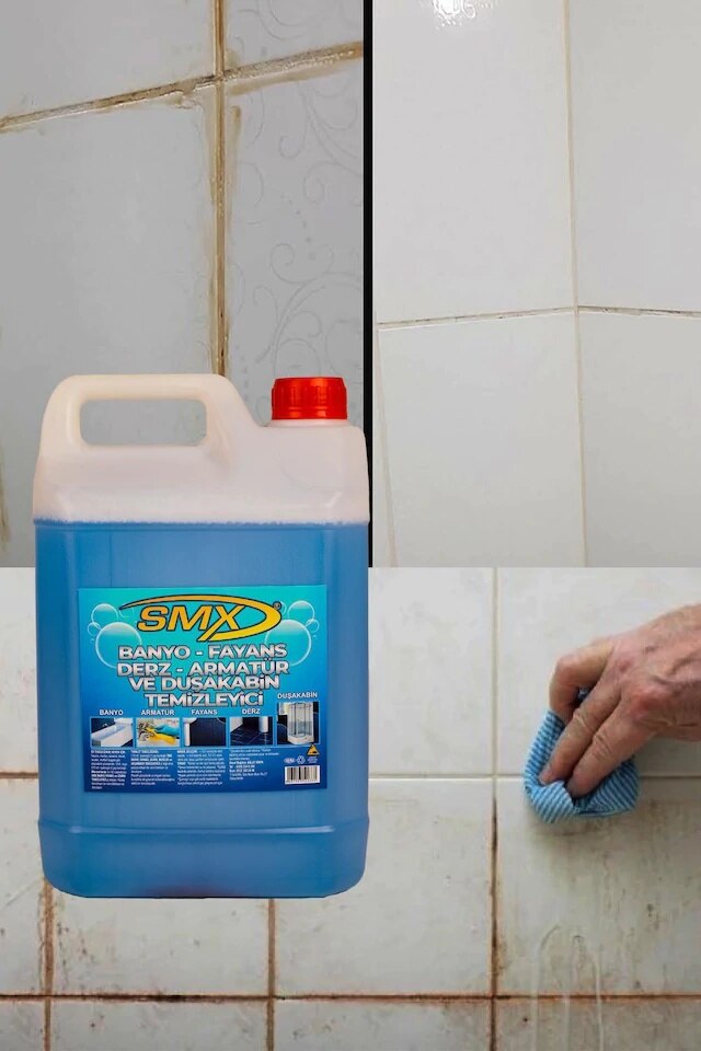 SMX BATHROOM TILE JOINT CLEANER (5Lt) -Microfiber ... – Grandado