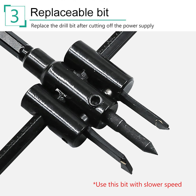 30mm-120mm Adjustable Carpentry Handwork Hole Open... – Grandado